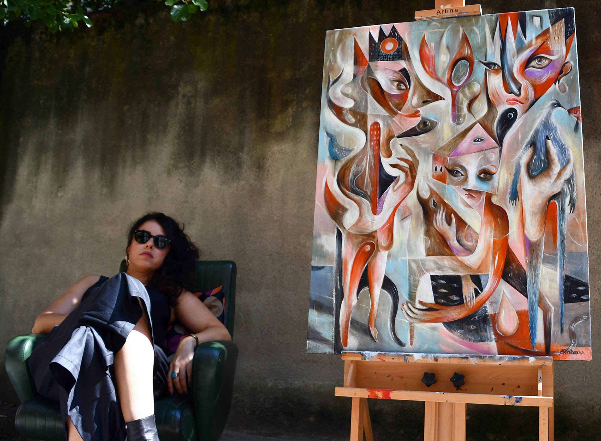 ABSURD PHENOMENONS | Drawings on paper | Valentina Brostean