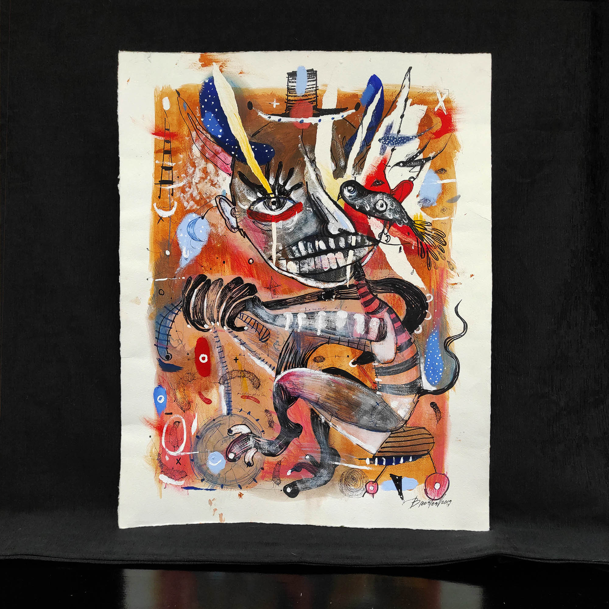 ABSURD PHENOMENONS | Drawings on paper | Valentina Brostean