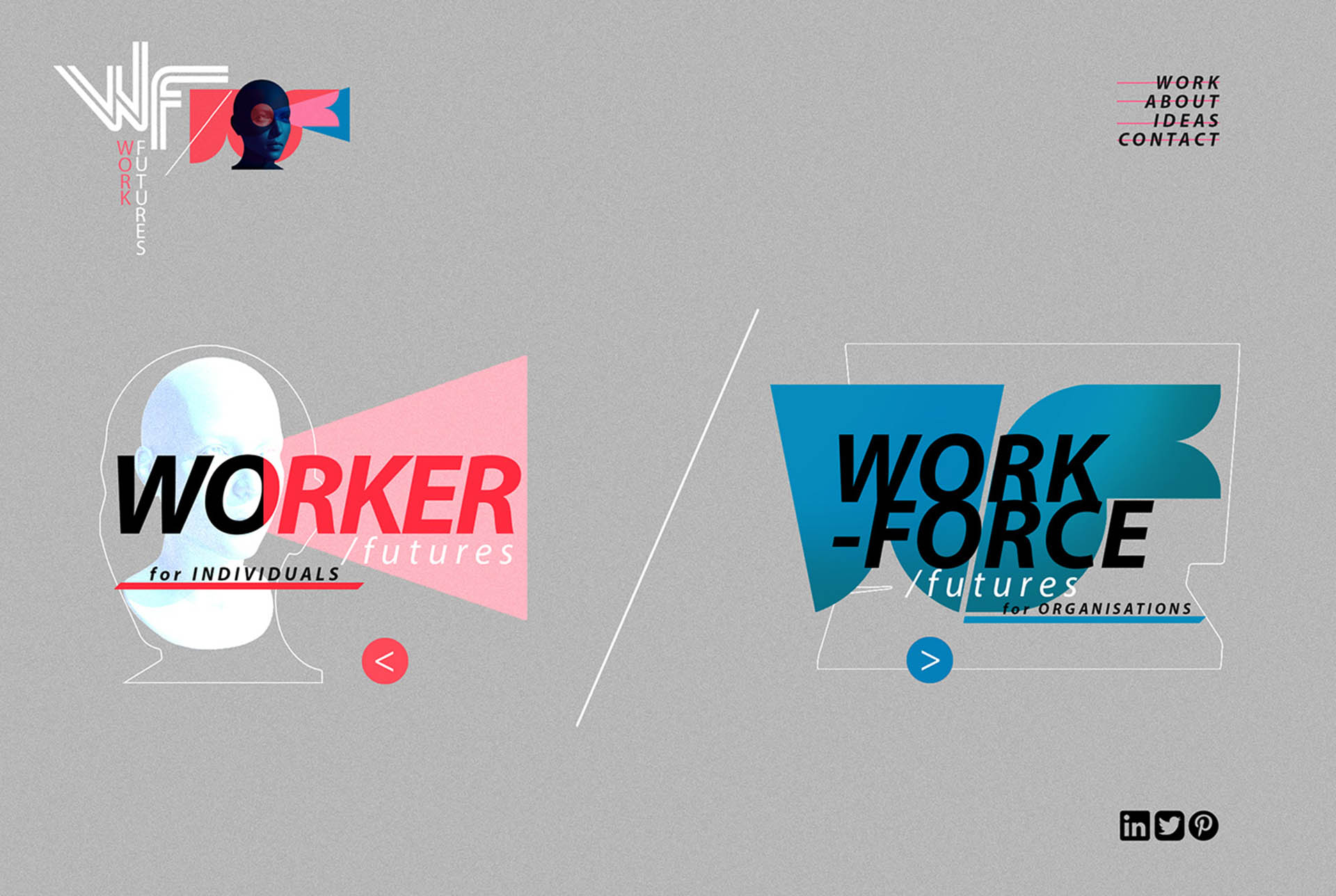 WORK FUTURES | BRAND IDENTITY - Valentina Brostean